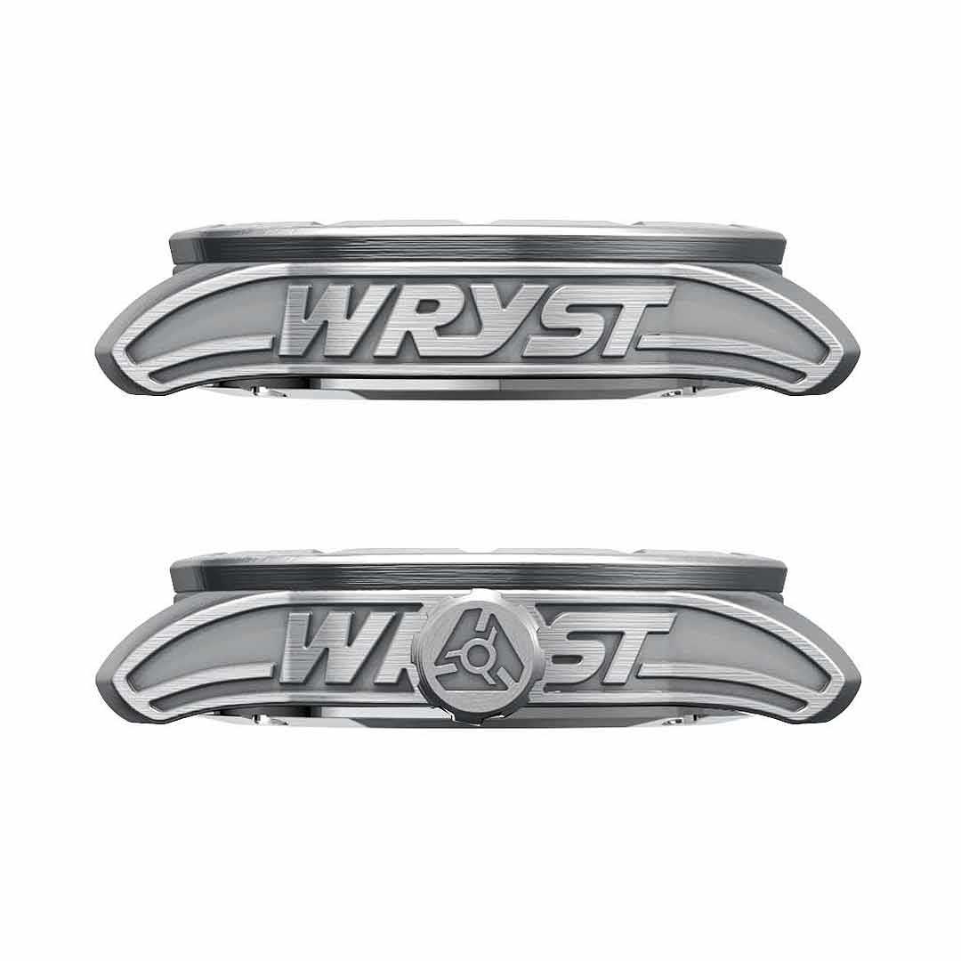 Mens Metal Silver Watches Wryst ES50 Brushed Steel Casing